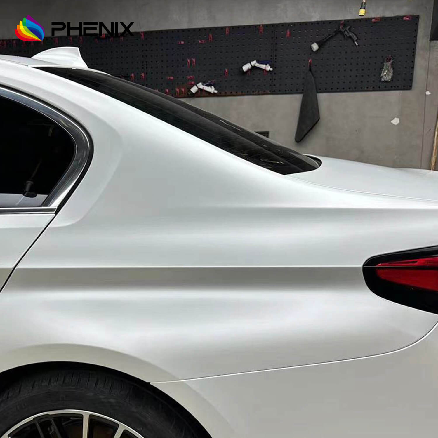 Matte Ceramic White Vinyl Wrap - PHENIXFILM - Your Personalized ...