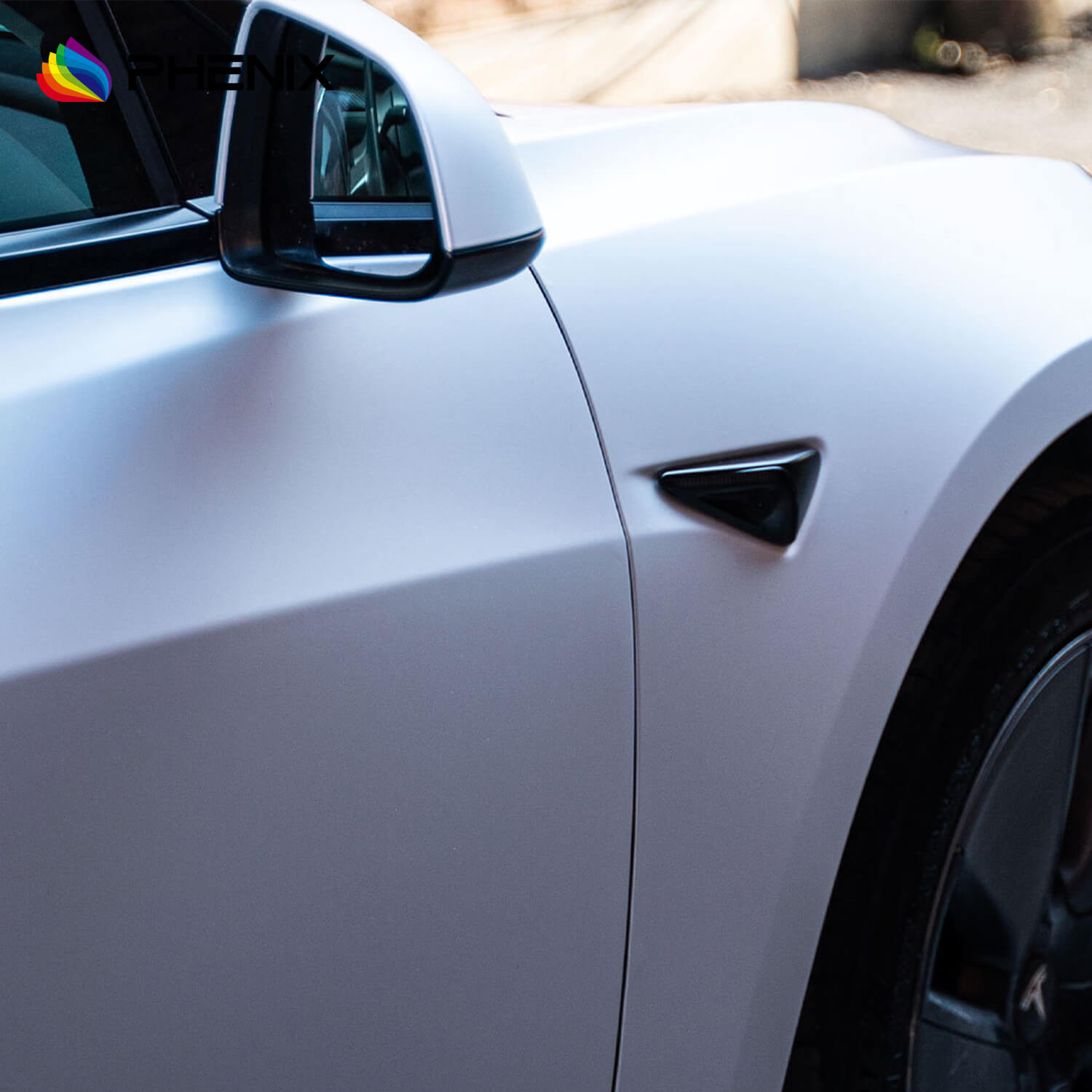 Matte Ceramic White Vinyl Wrap - PHENIXFILM - Your Personalized ...