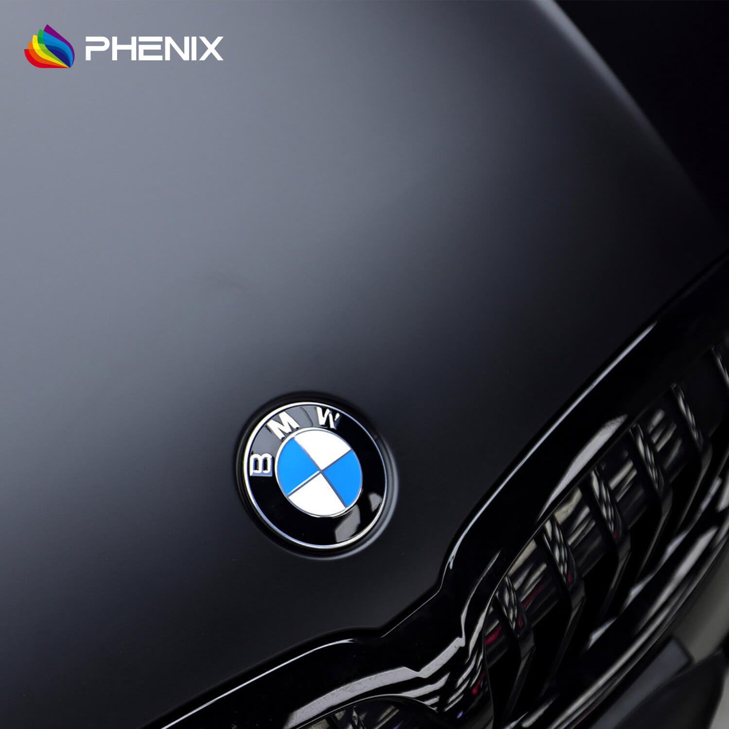 Matte Frosted Black Vinyl Wrap - PHENIXFILM - Your Personalized ...