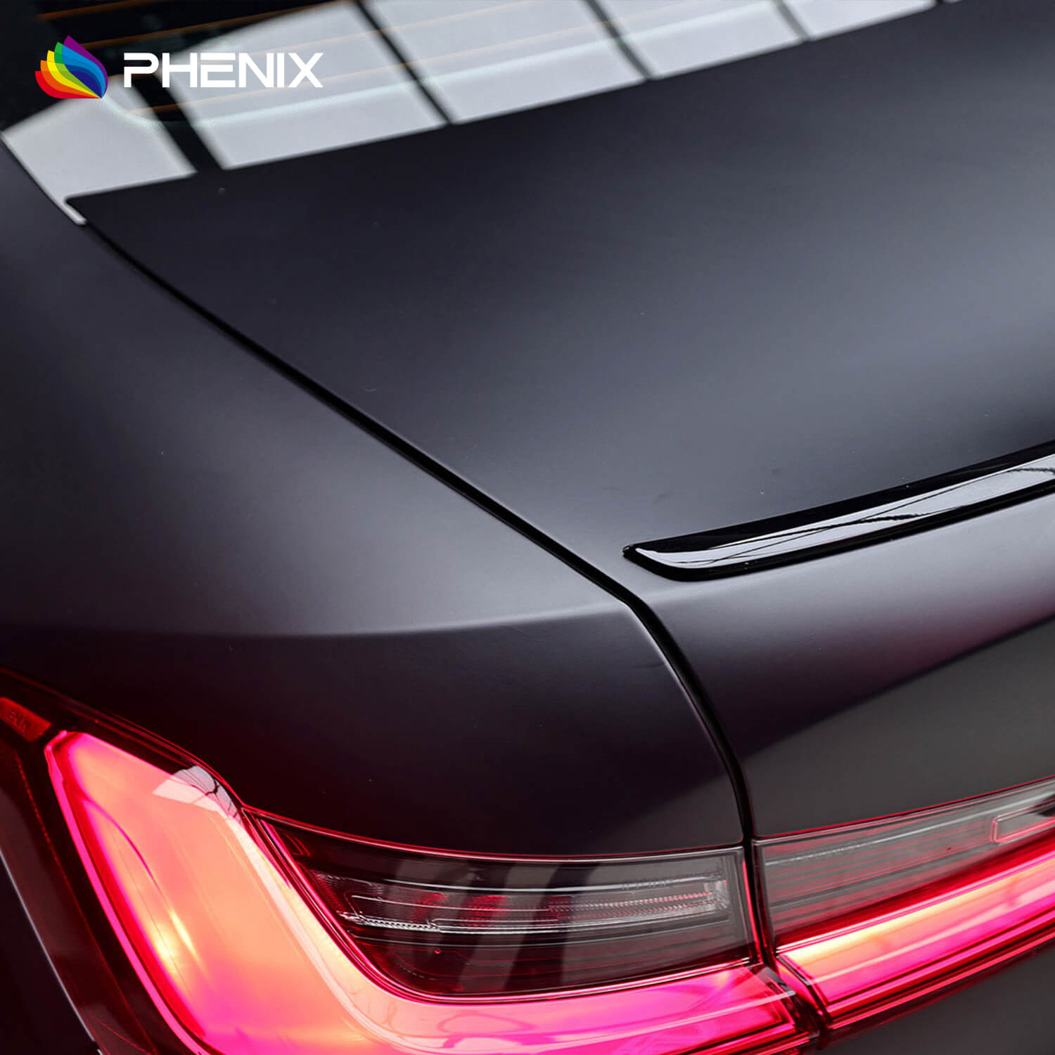 Matte Frosted Black Vinyl Wrap - PHENIXFILM - Your Personalized ...