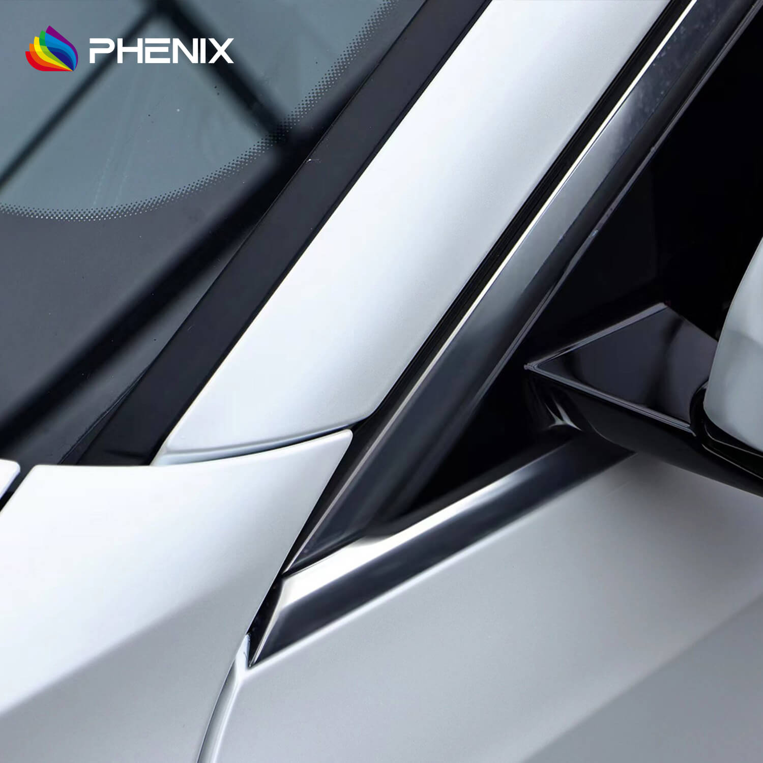 Matte Metallic Pearl White Vinyl Wrap - PHENIXFILM - Your Personalized ...