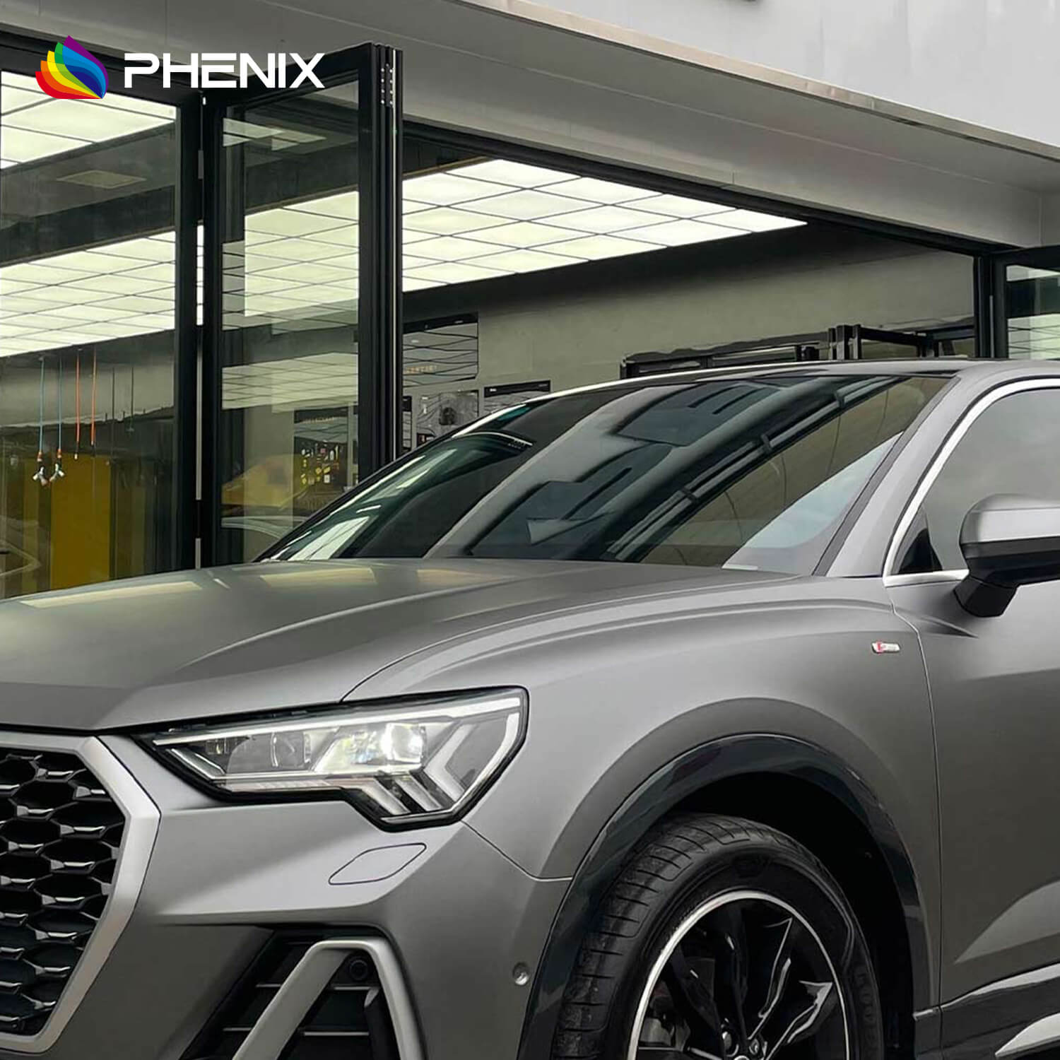 Matte Mountain Gray Vinyl Wrap - PHENIXFILM - Your Personalized ...